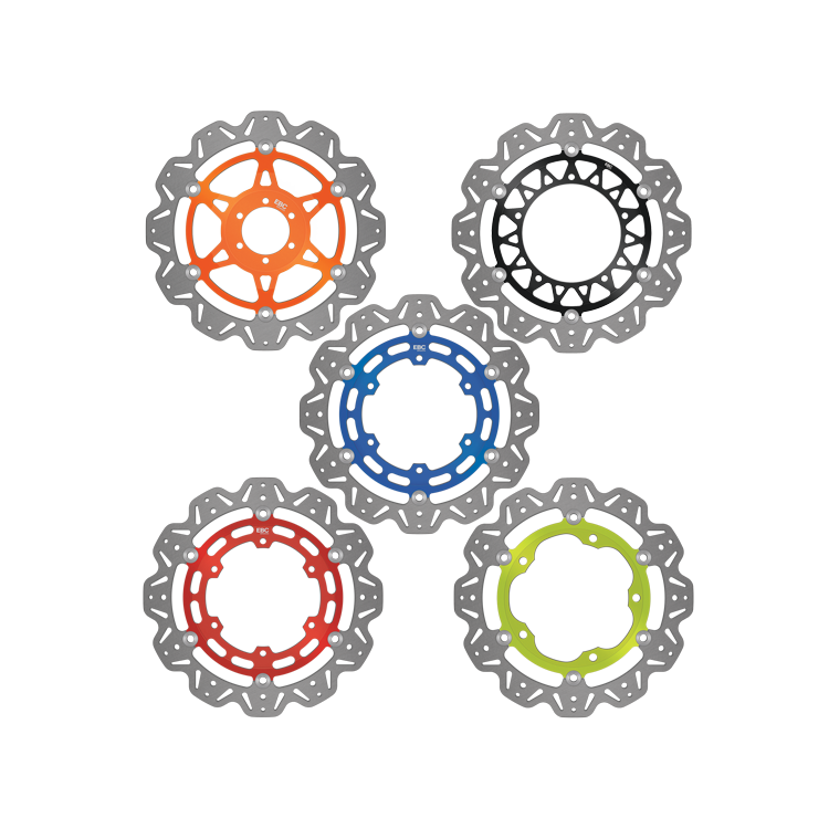 Colour Options for Vee-Rotors™ - EBC Brakes